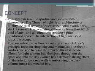 Church of light | PPTX