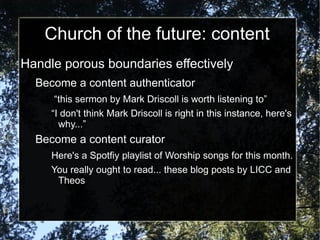 Church of the future | ODP