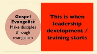 Church planting 7: Church multiplication | PPT