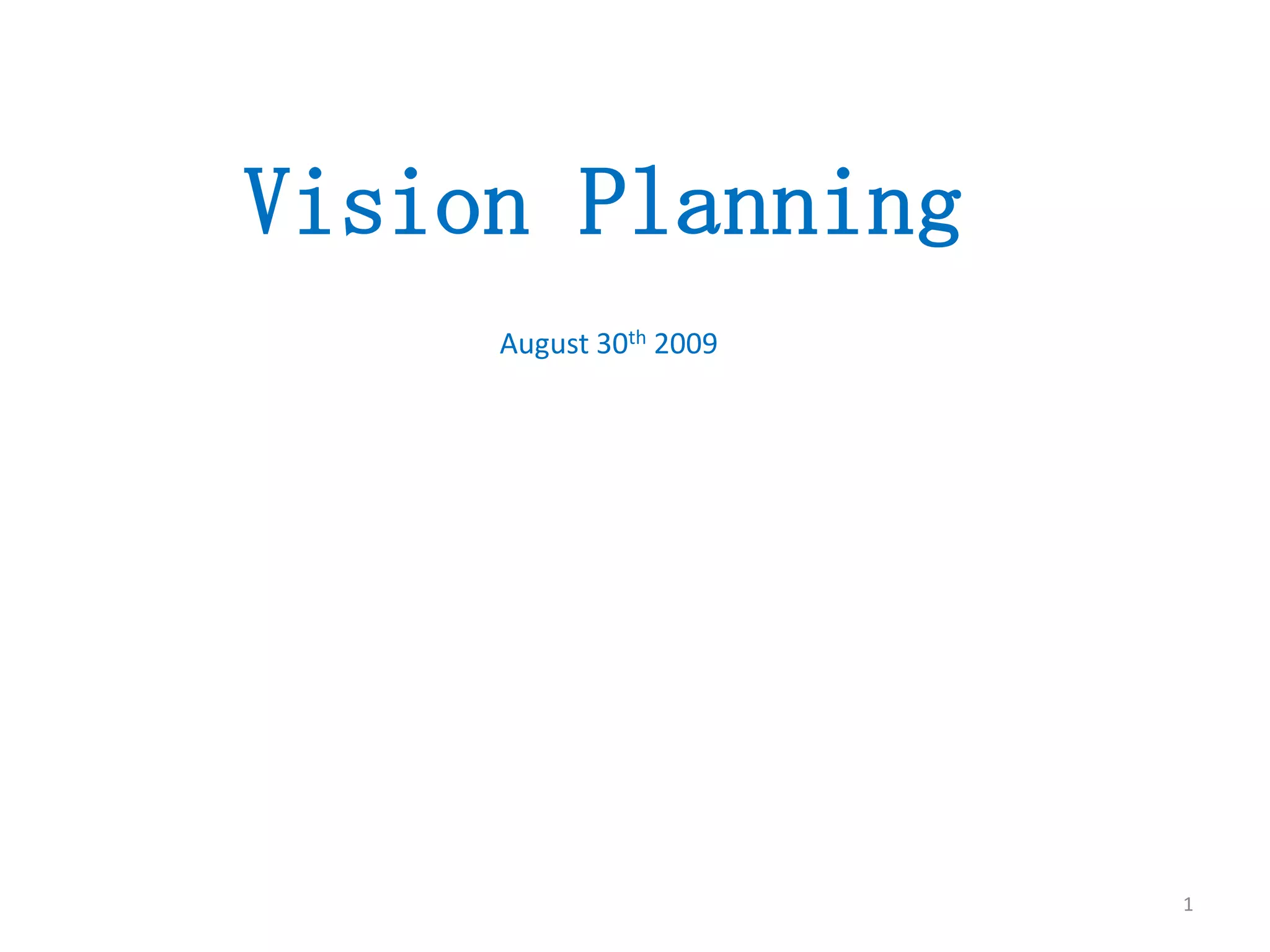 Church Vision | PPT