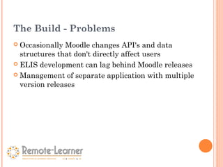ELIS – Managing Enterprise Level Learning Programs with Moodle | PPT | Computer Software and ...