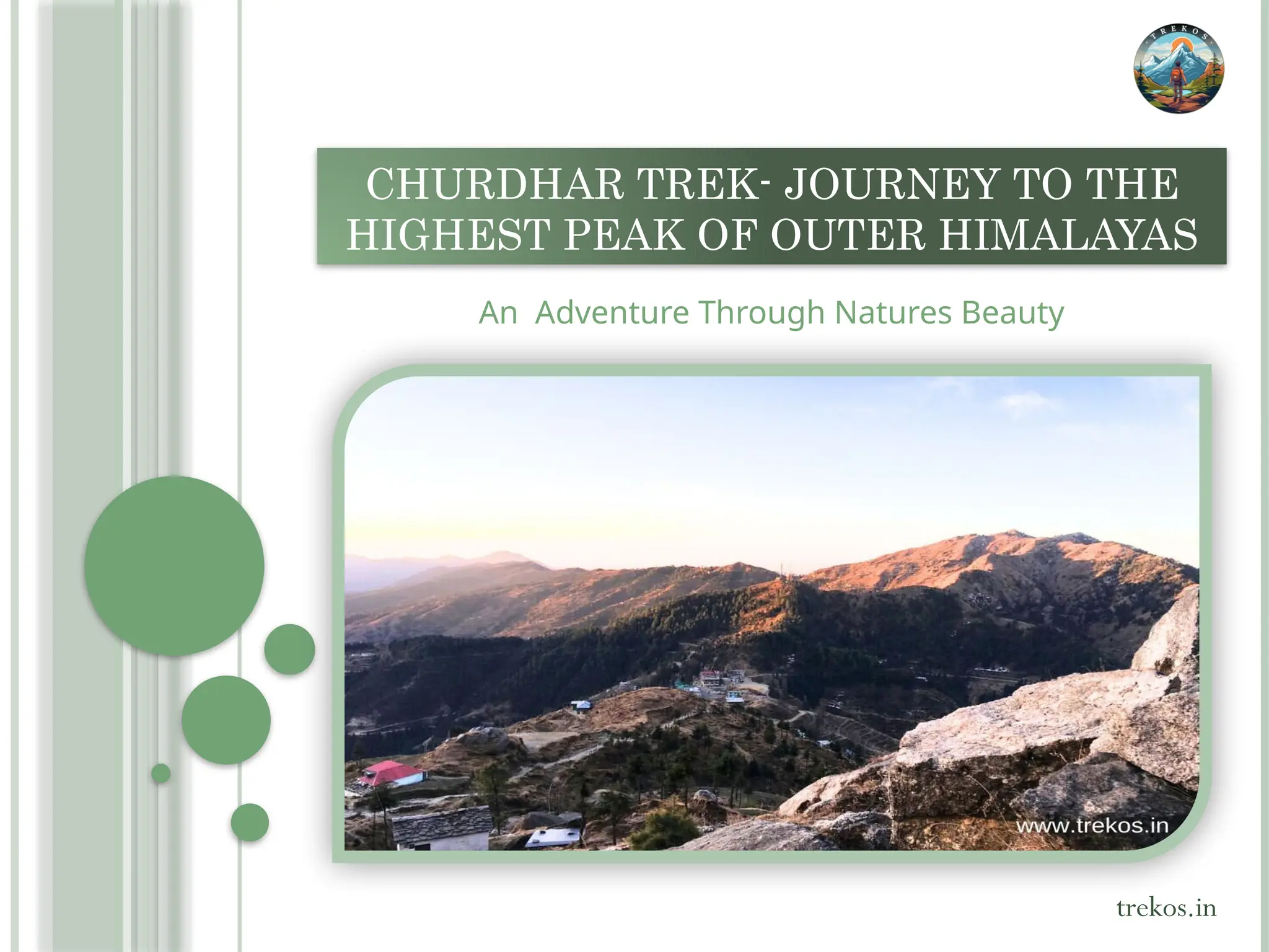 A brief introduction to Churdhar trek in Himachal Pradesh. | PPTX