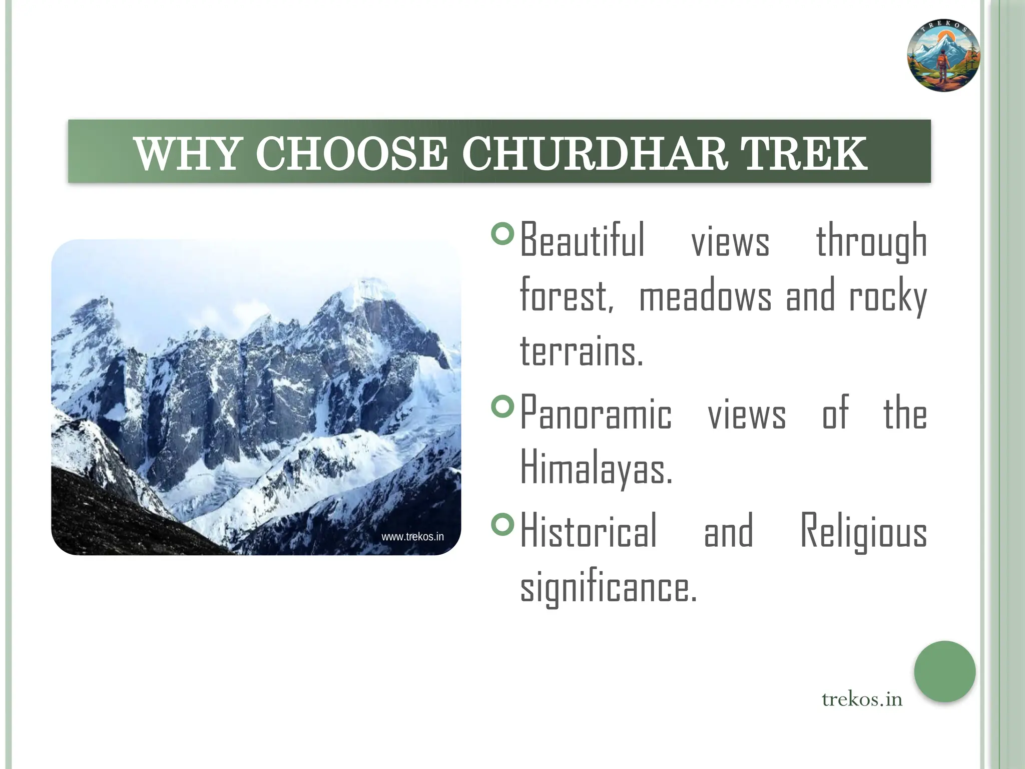 A brief introduction to Churdhar trek in Himachal Pradesh. | PPTX