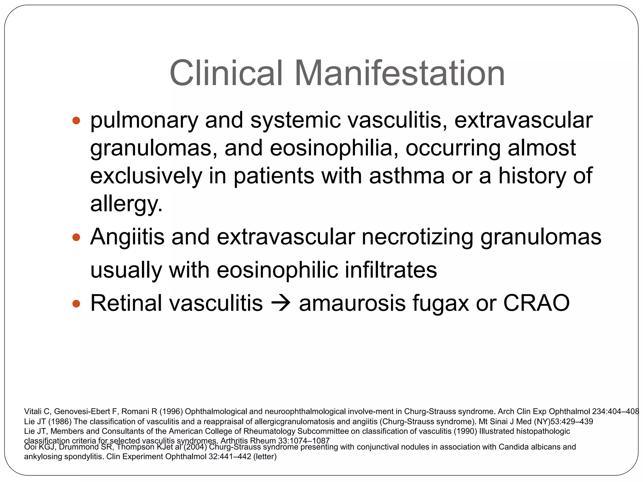 Churg-Strauss Syndrome | PPTX