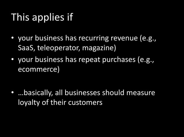 Churn - definition and calculations (SIMPLE EXPLANATION) | PPT