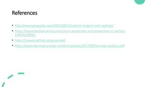 Churn analysis | PPTX