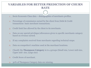 Churn Analytics for B2B Customer | PDF
