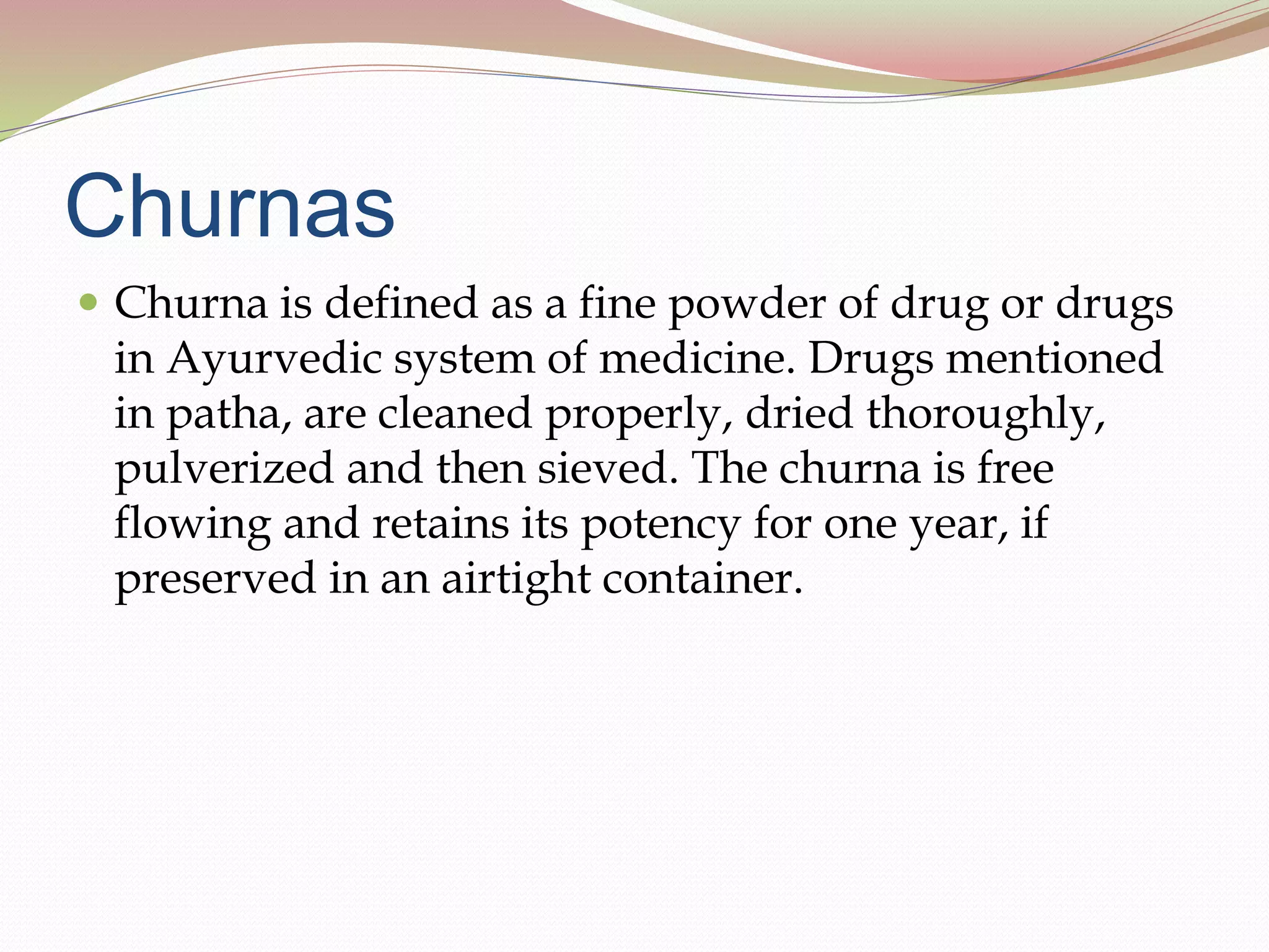 Churnas | PPTX
