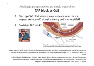 Analgezja po cięciu cesarskim | PDF