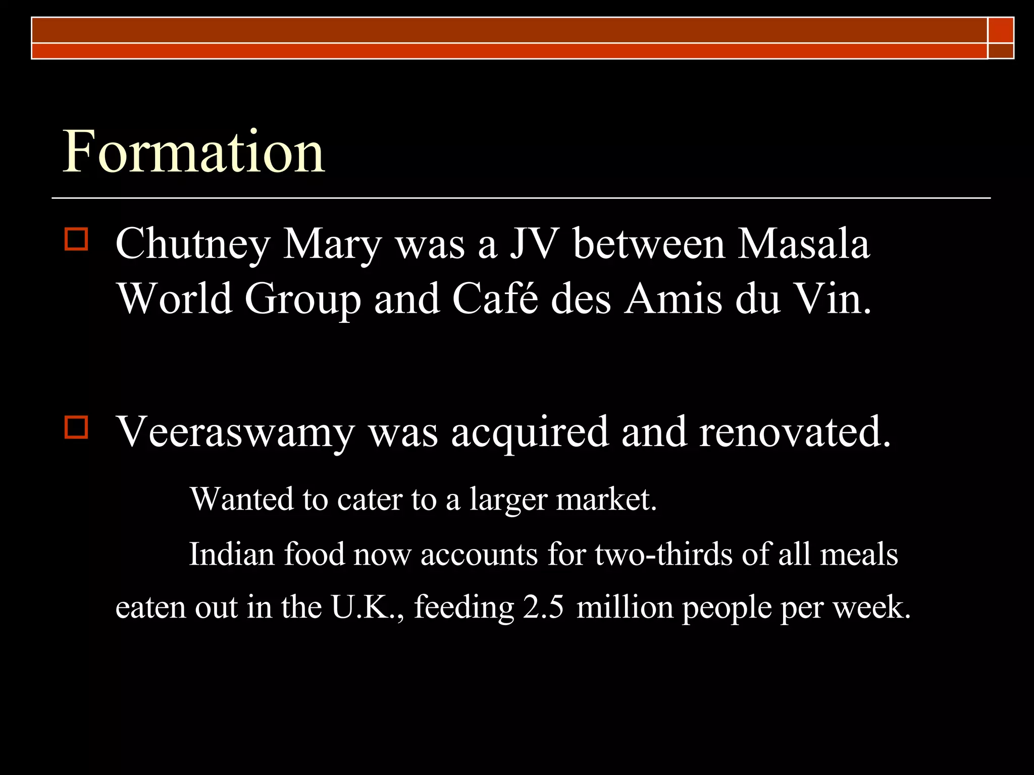 Chutney Mary 2 | PPT