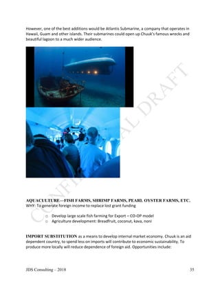 Chuuk Secession Draft Economic Analysis | PDF