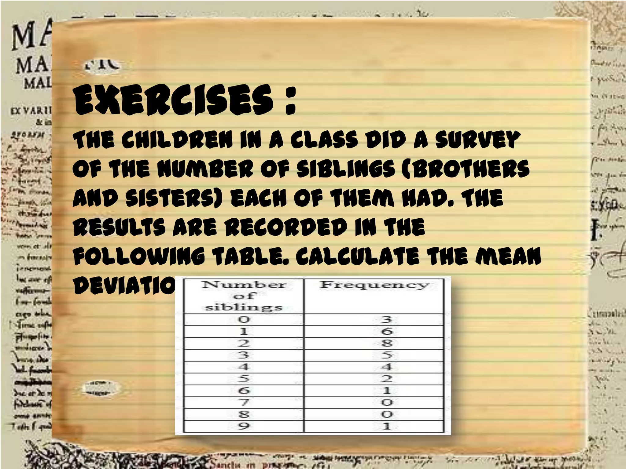 MEAN DEVIATION | PPTX