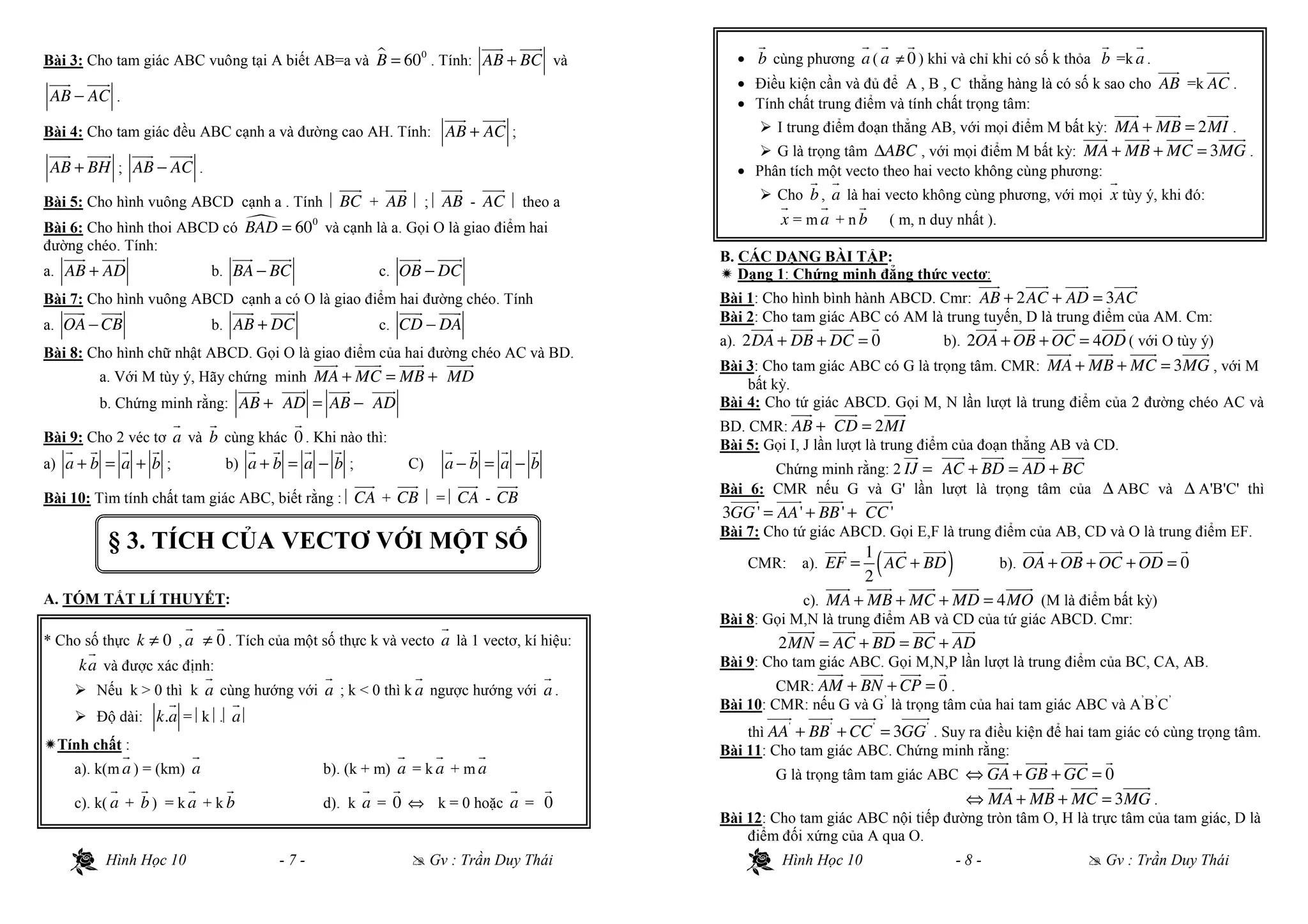 Chuyen de-vecto | PDF
