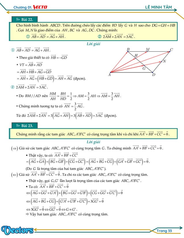 chuyen-de-vecto-môn toán bài tậọc 10 pdf.. | PDF