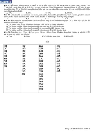 Chuyen quang-binh-dap-an | PDF