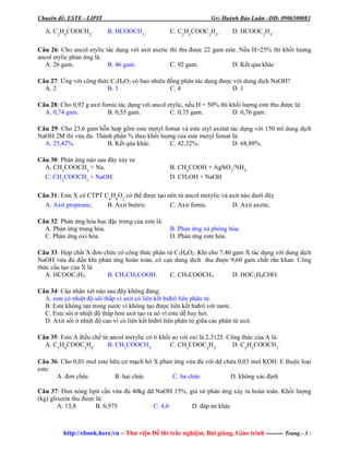 Chuyen de este-co-dapan | PDF