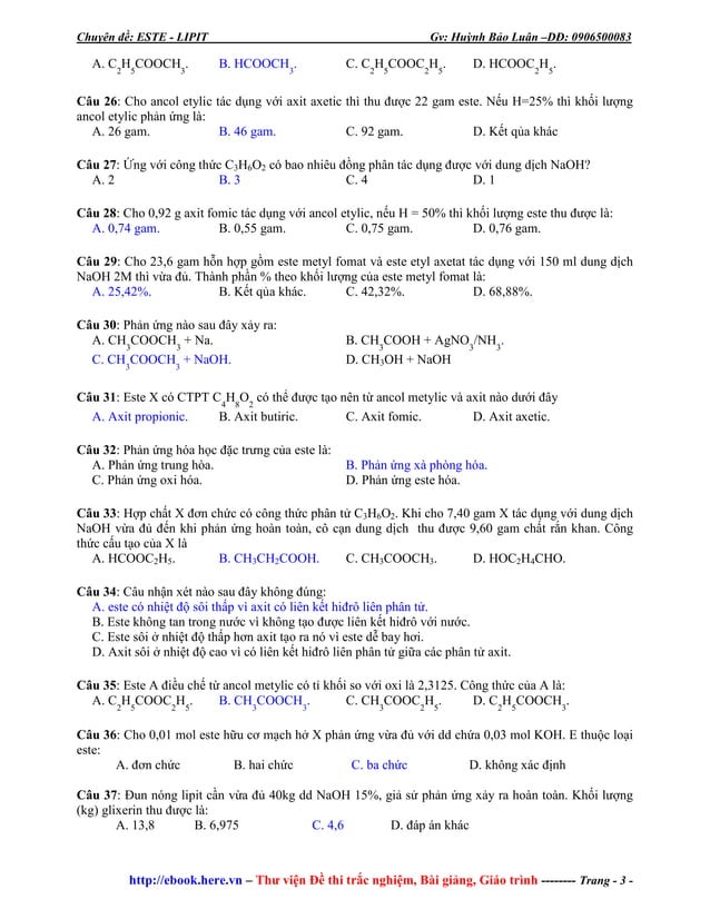 Chuyen de este-co-dapan | PDF