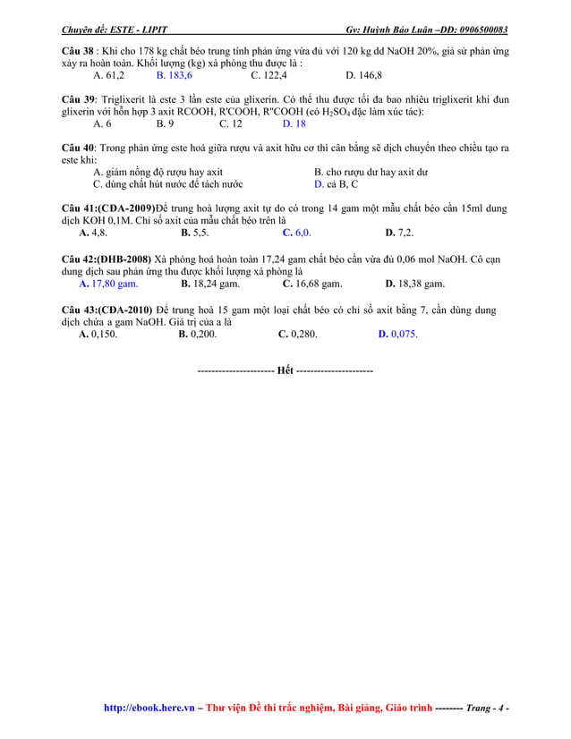 Chuyen de este-co-dapan | PDF