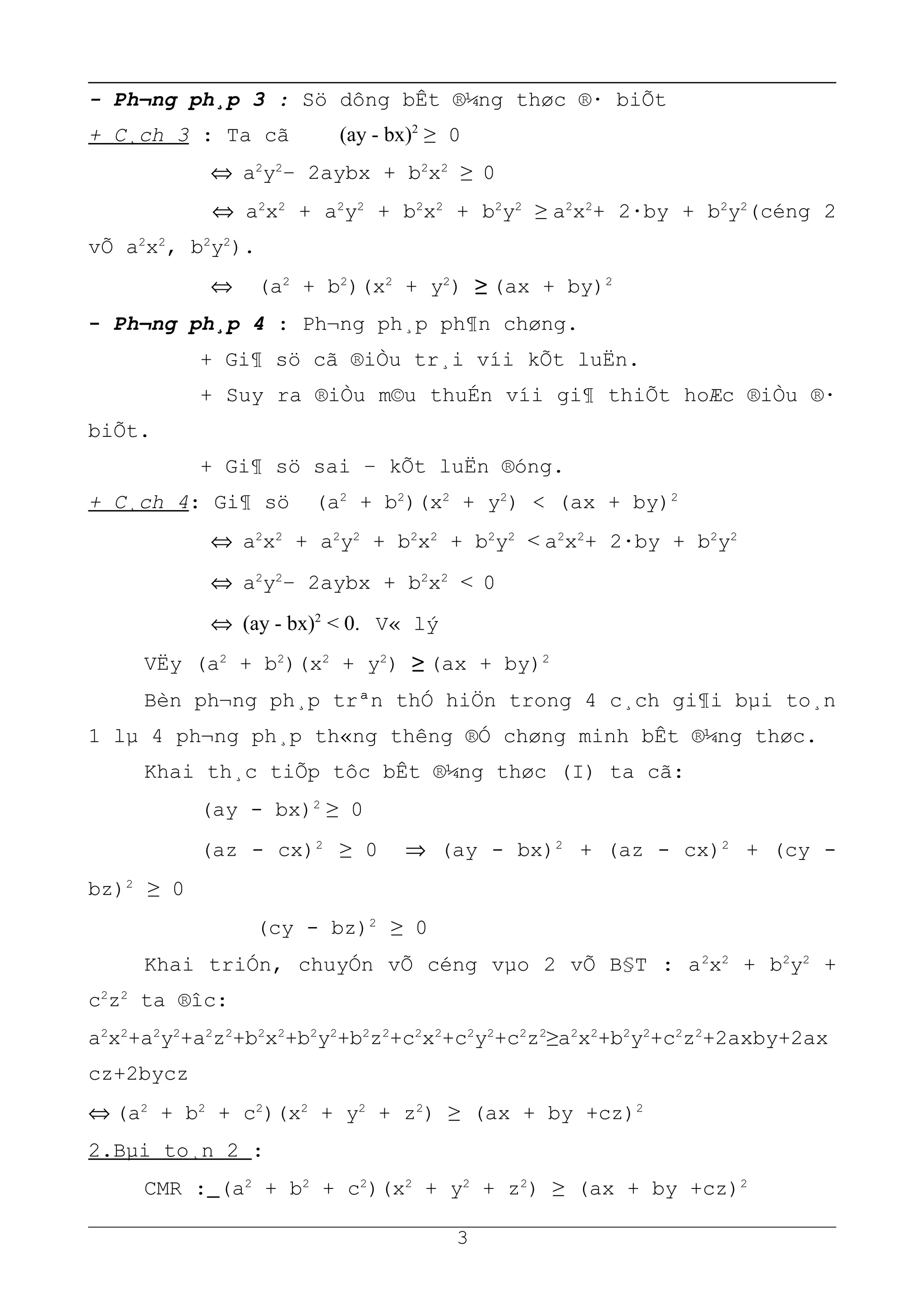 Chuyen de bat dang thuc co ban danh cho thcs | PDF