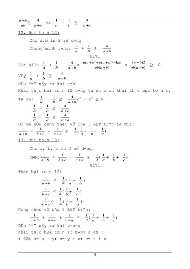 Chuyen de bat dang thuc co ban danh cho thcs | PDF