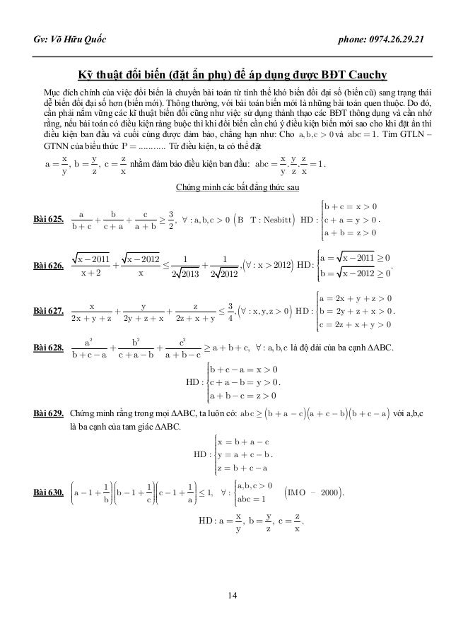 Chuyen de bat dang thuc lop 10 ban full