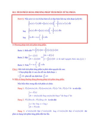 Chuyen de tich phan cuc hay | PDF