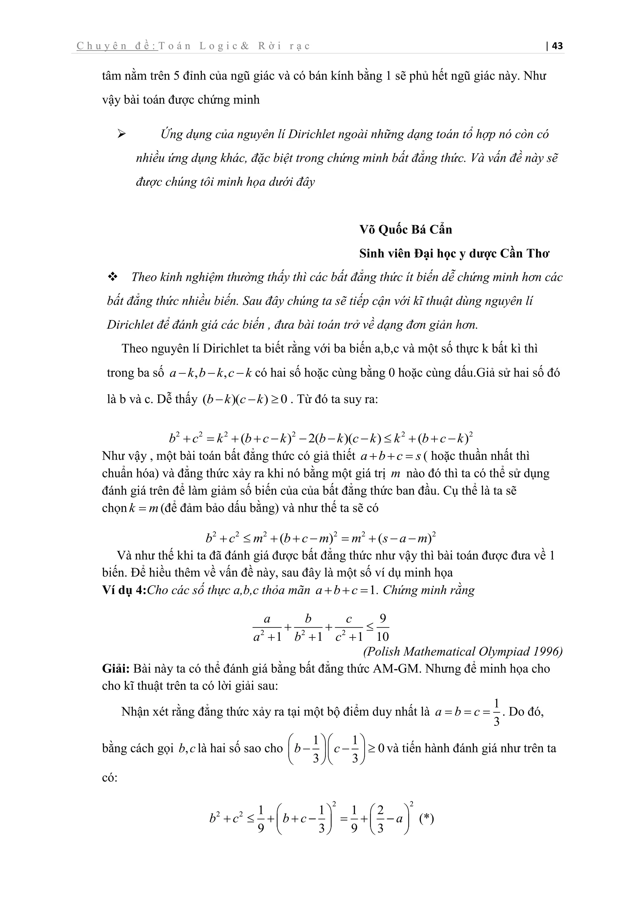 Chuyen de toan logic roi rac li thuyet to hop | PDF