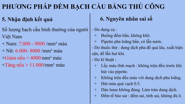 chuyên đề tế bào máu và bệnh bạch cầu 2024 | PPTX