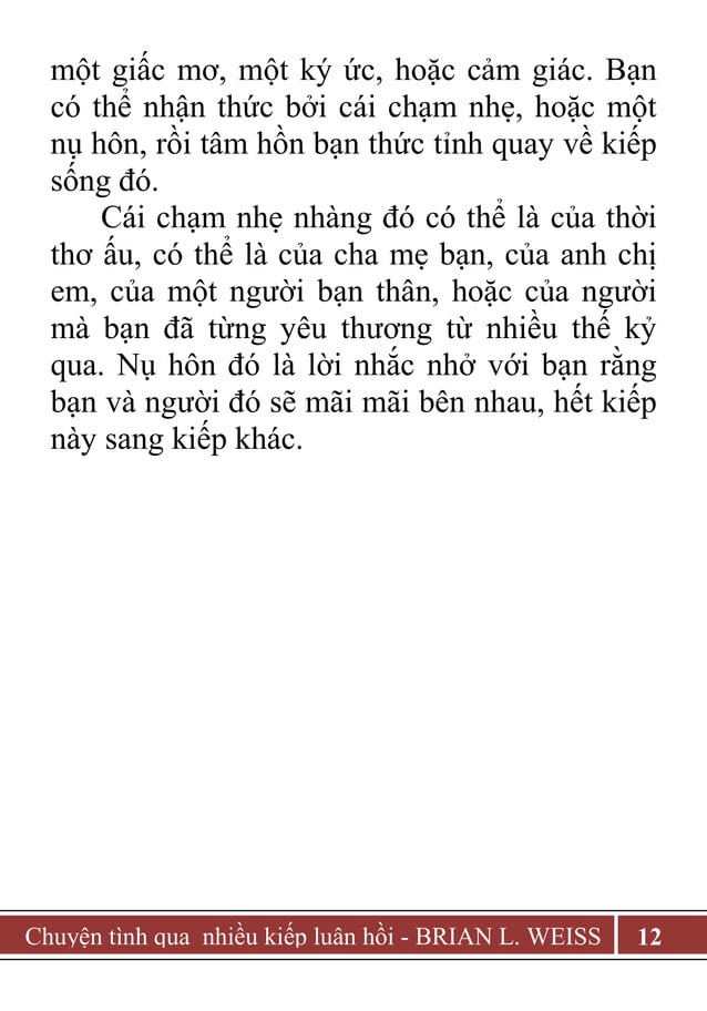 Chuyen tinh qua nhieu kiep luan hoi a5 new | PDF