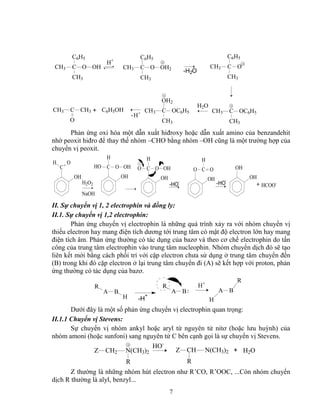 Sự chuyển vị trong hóa học hữu cơ | DOC
