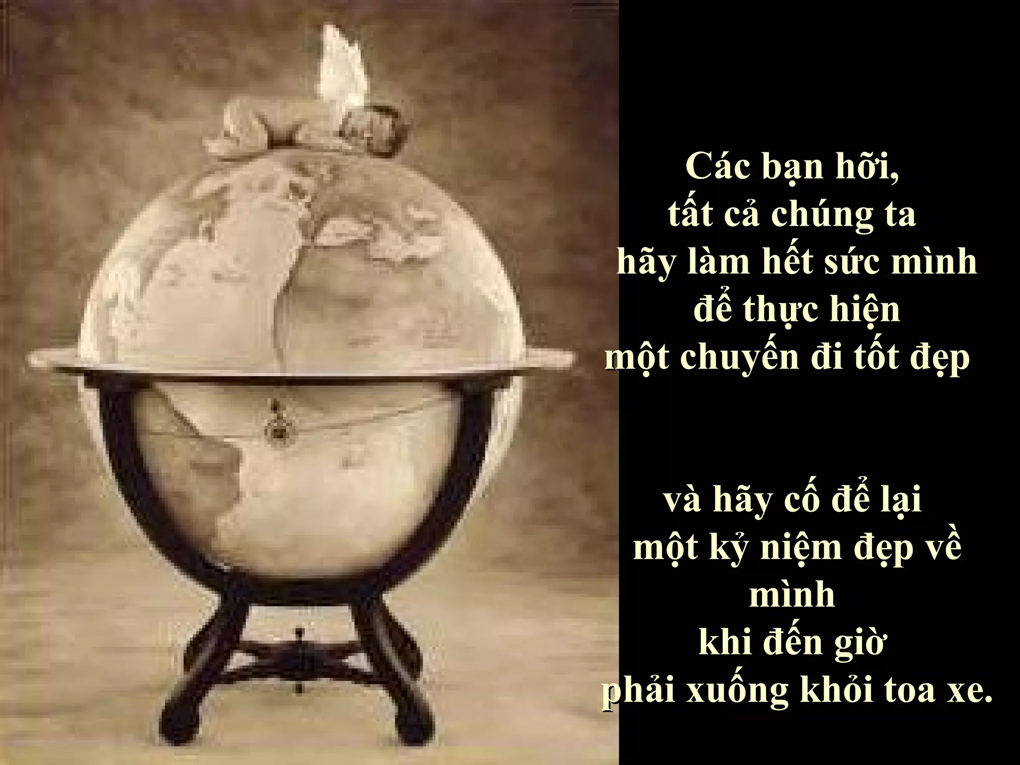 Chuyen xe cuoc doi | PPT