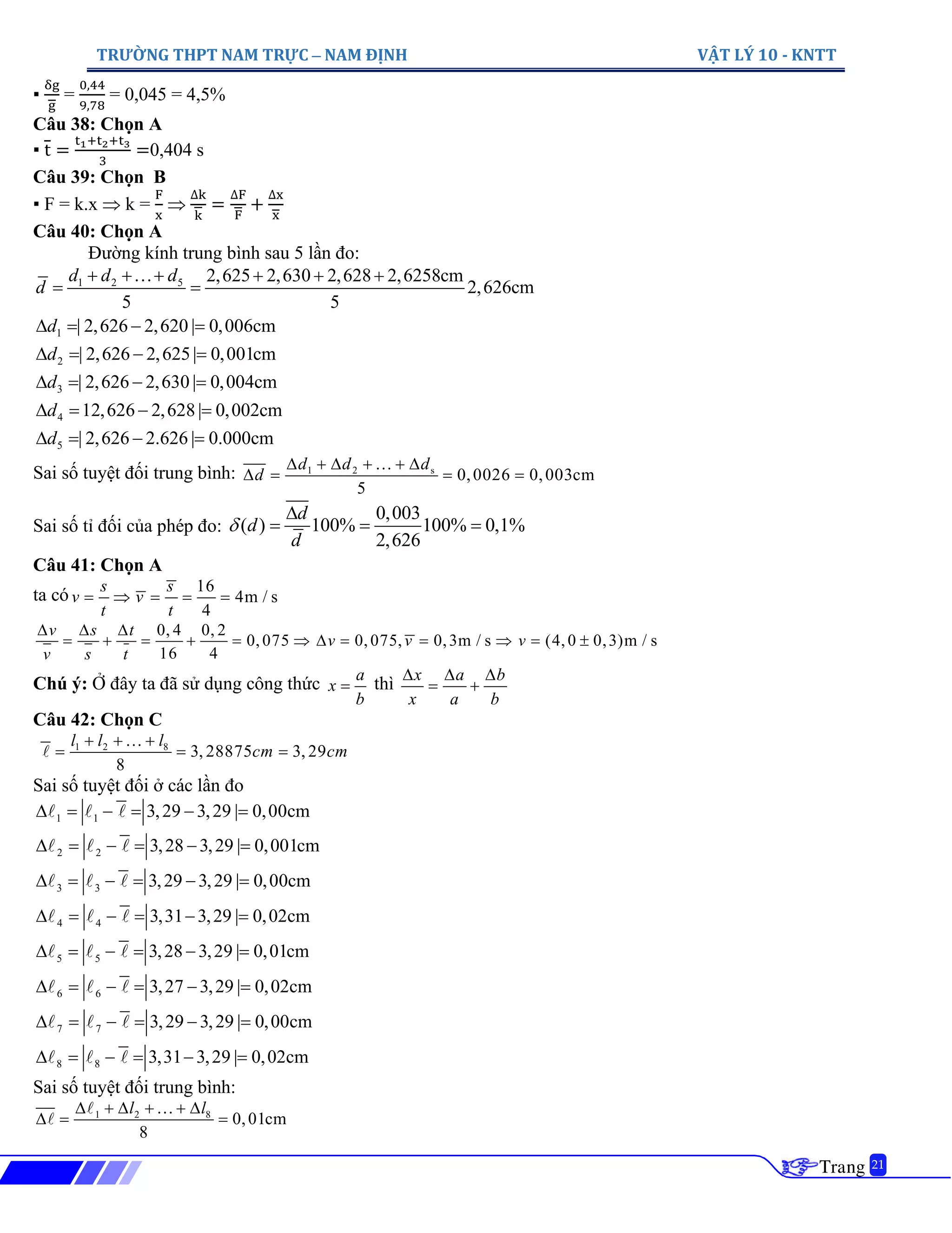 CHUYÊN ĐỀ BÀI TẬP VẬT LÝ 10 CẢ NĂM CHƯƠNG TRÌNH MỚI - KẾT NỐI TRI THỨC - NĂM HỌC 2023-2024 (CÓ ...