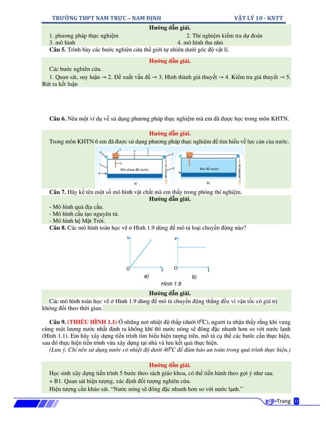 CHUYÊN ĐỀ BÀI TẬP VẬT LÝ 10 CẢ NĂM CHƯƠNG TRÌNH MỚI - KẾT NỐI TRI THỨC - NĂM HỌC 2023-2024 (CÓ ...
