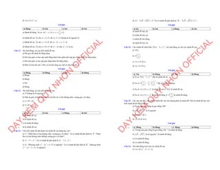 CHUYÊN ĐỀ CÂU HỎI ĐÚNG-SAI - TRẢ LỜI NGẮN TOÁN 10 - CHUNG 3 BỘ SÁCH - DẠNG CÂU HỎI THEO MINH HỌA ...