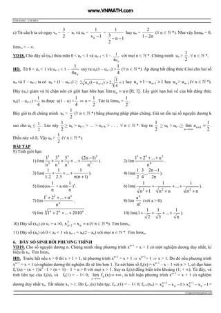 Chuyến đề dãy số | PDF