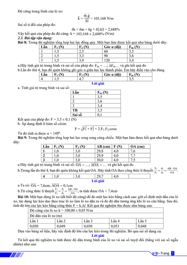 CHUYÊN ĐỀ DẠY THÊM CHUYÊN SÂU VẬT LÝ 10 CHƯƠNG TRÌNH MỚI - KẾT NỐI TRI THỨC - NĂM 2023 (BẢN GV ...