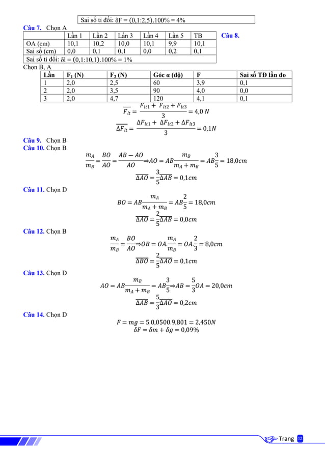CHUYÊN ĐỀ DẠY THÊM CHUYÊN SÂU VẬT LÝ 10 CHƯƠNG TRÌNH MỚI - KẾT NỐI TRI THỨC - NĂM 2023 (BẢN GV ...