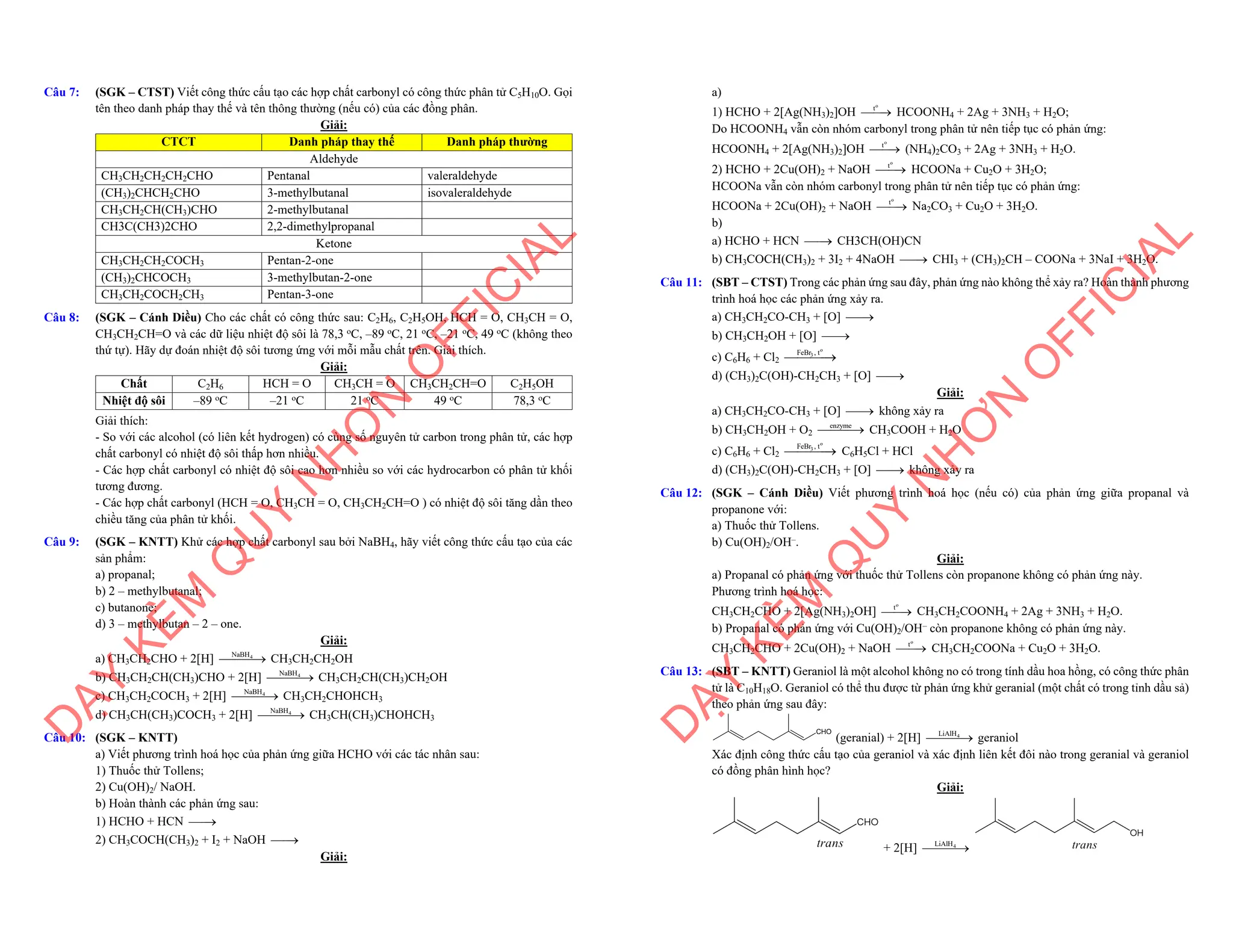 CHUYÊN ĐỀ DẠY THÊM HÓA HỌC LỚP 11 CHUNG 3 BỘ SÁCH NĂM 2024 HỆ THỐNG BÀI ...