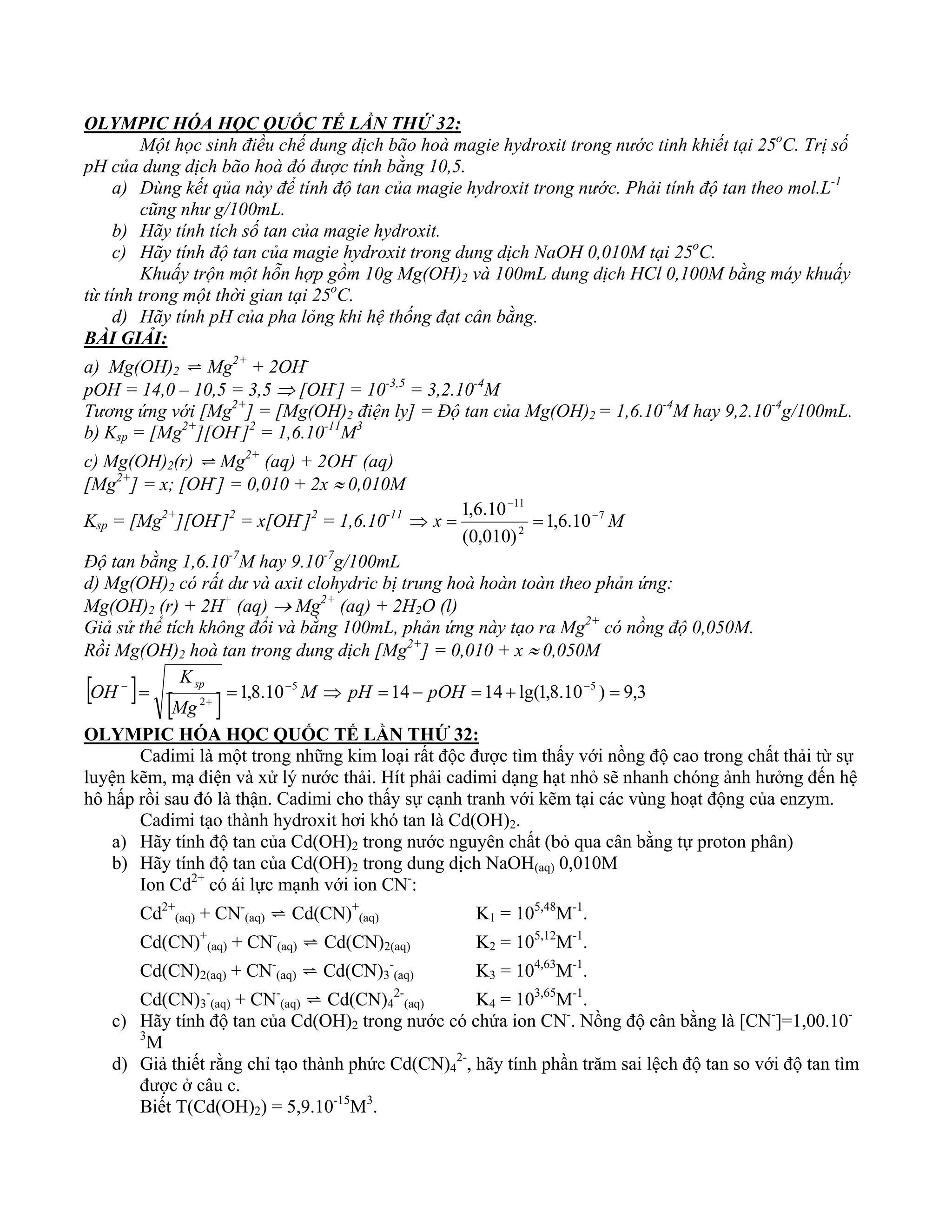 Chuyên đề hóa phân tích | PDF