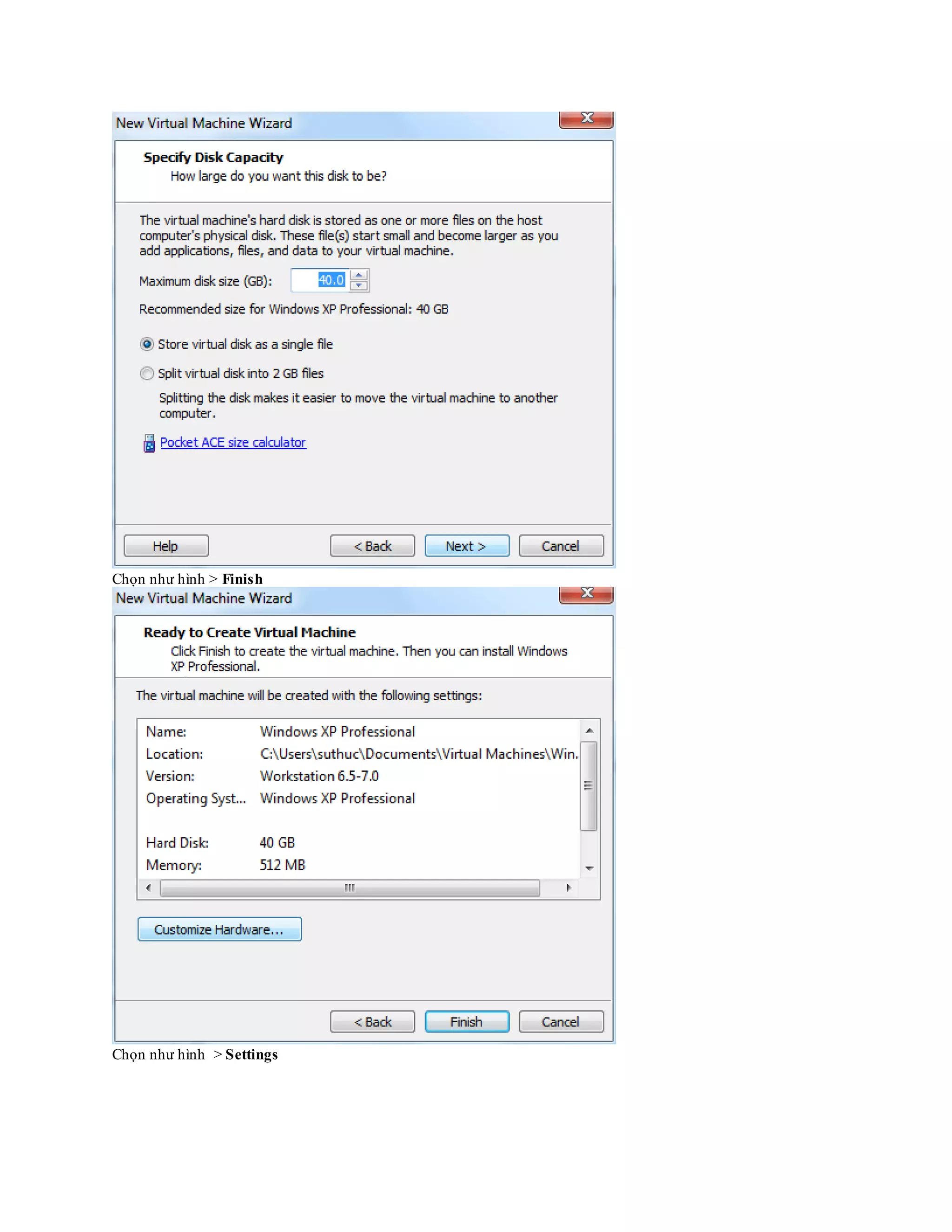 Chuyển đổi đĩa cứng ảo của hyper v to vmware workstation | DOCX