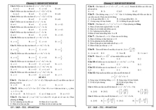 Chuyên đề khảo sát hàm số | PDF