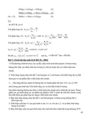 CHUYÊN ĐỀ NHIỆT ĐỘNG LỰC HỌC VÀ ĐỘNG HÓA HỌC BỒI DƯỠNG HSG QUỐC GIA VÀ RÈN LUYỆN KHẢ NĂNG TỰ HỌC ...