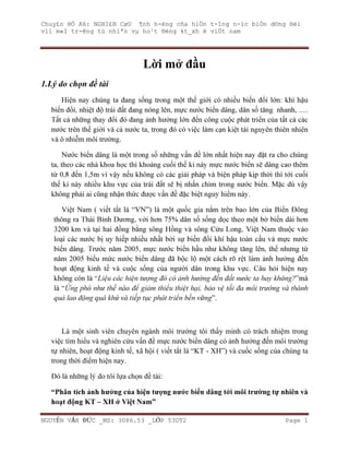 Chuyên đề quy hoạch mt đô thị | PDF