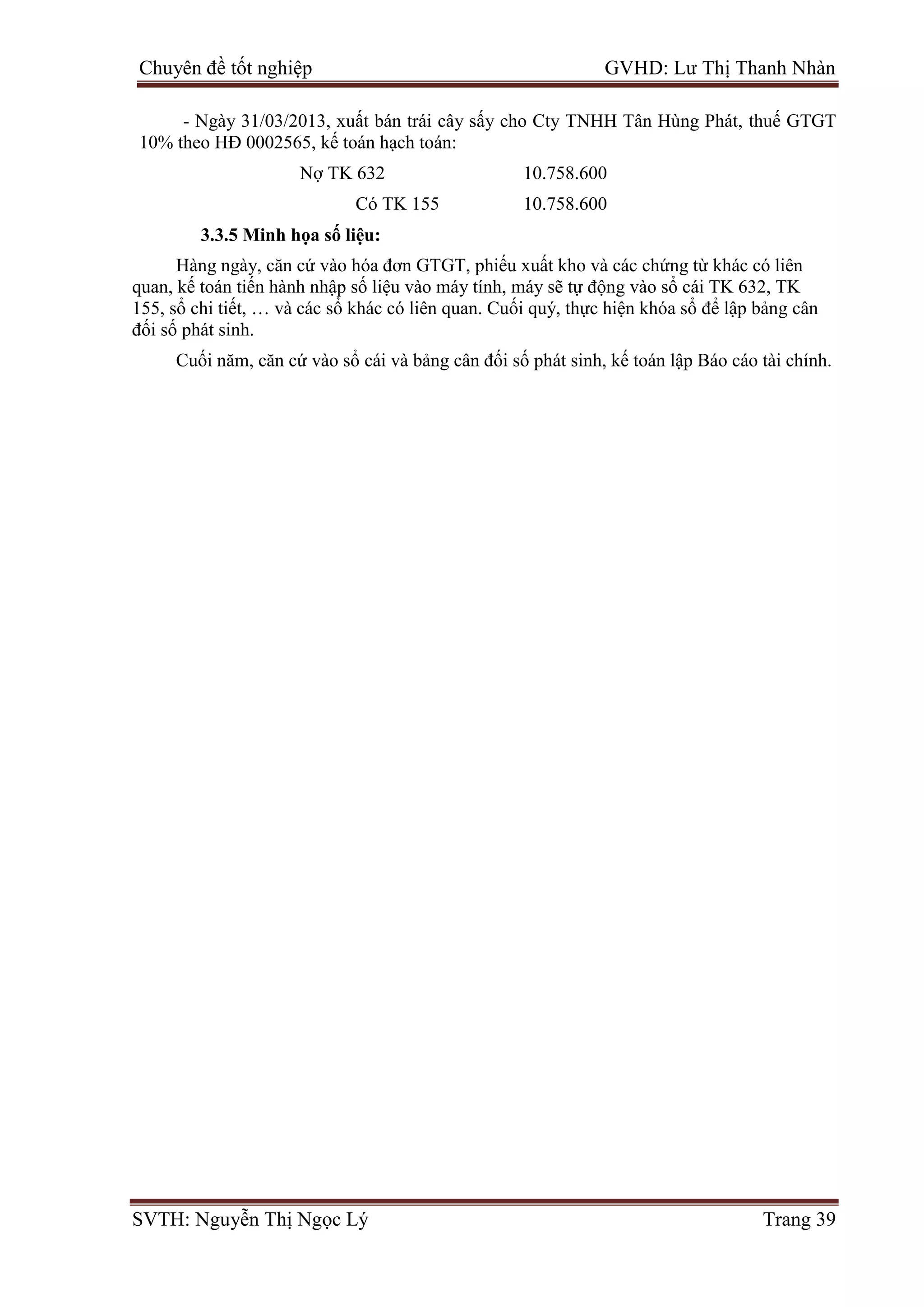 Chuyên Đề Tốt Nghiệp Kế Toán Doanh Thu, Chi Phí Và Xác Định Kết Quả Kinh Doanh Tại Công Ty | DOCX