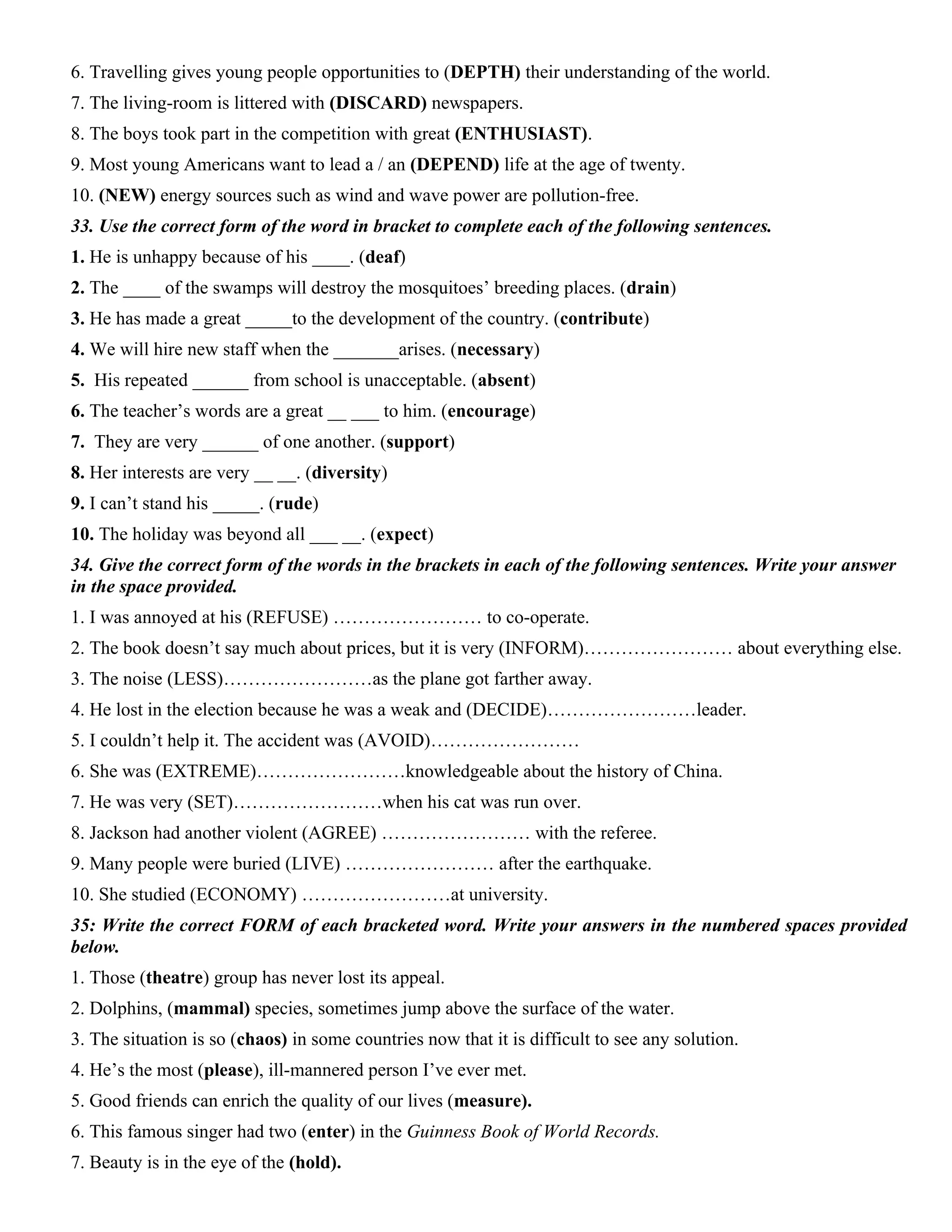 CHUYÊN ĐỀ WORD FORM theo doan van.docx