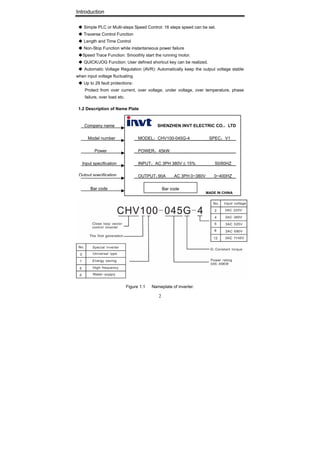 Chv100 english manual 1.5.1 | PDF