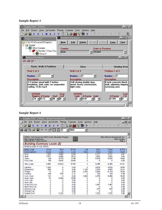 Chvac software tutorial | PDF