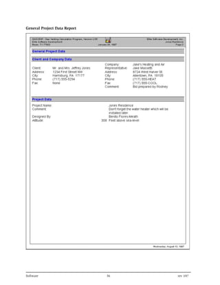 Chvac software tutorial | PDF
