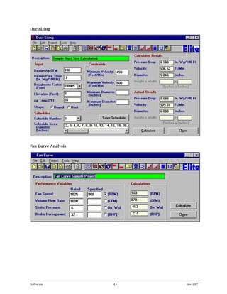 Chvac software tutorial | PDF