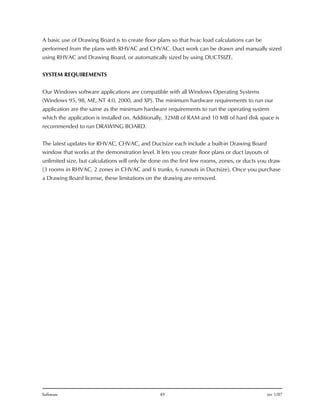 Chvac software tutorial | PDF